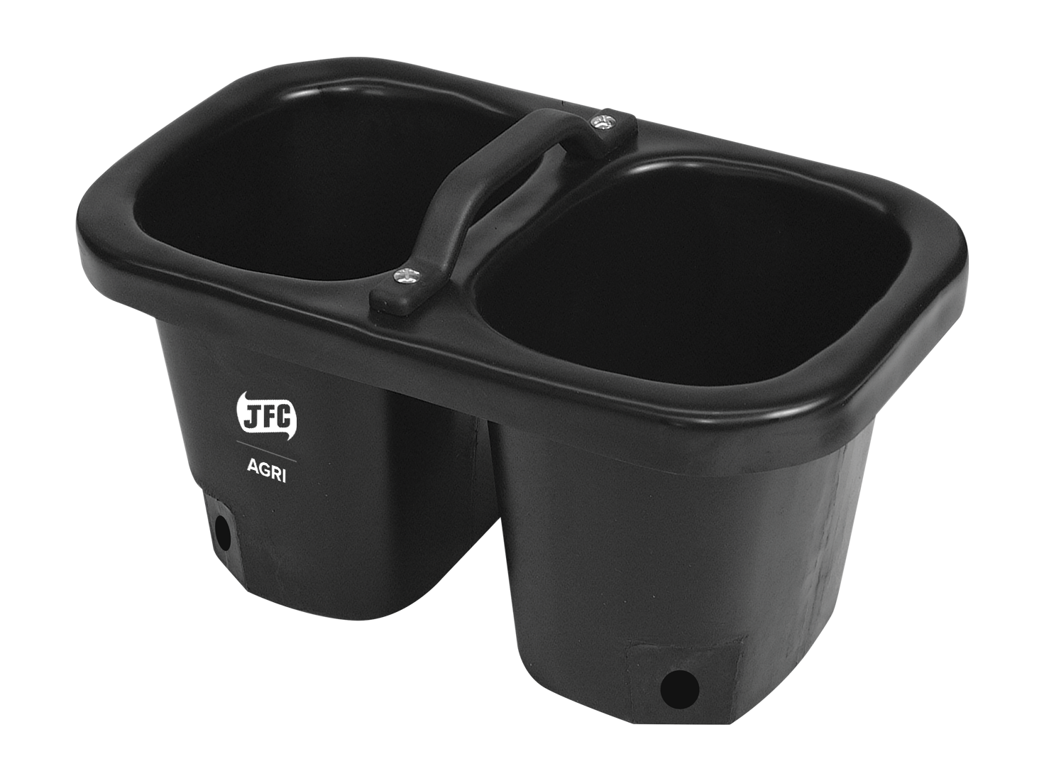 Bored Double Bucket (12 Ltr. / 2.5 Gal.)